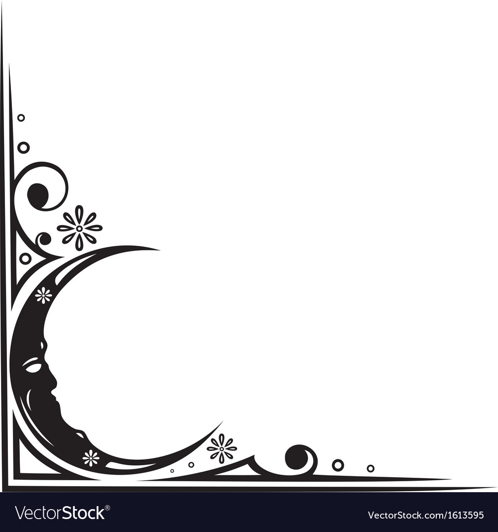 Star And Moon Border Clip Art