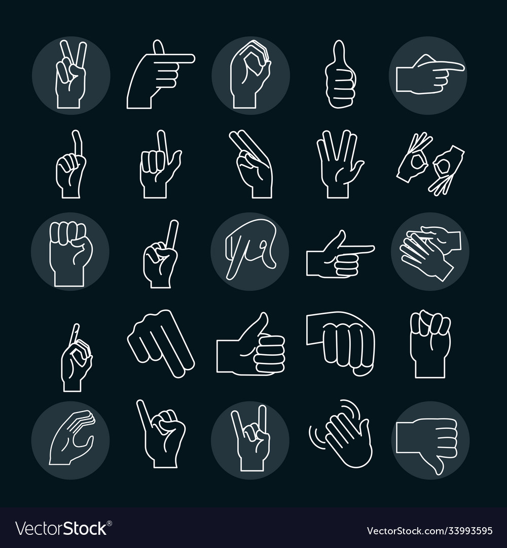 Body Language Hand Gestures