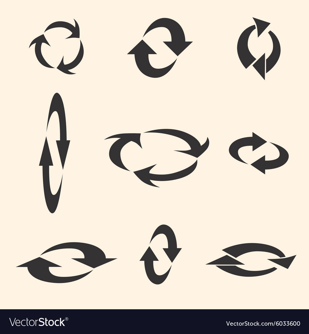 Pfeile Lizenzfreies Vektorbild - VectorStock