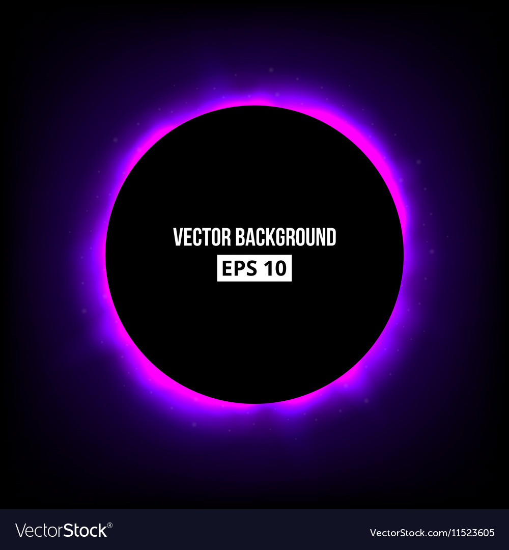 Abstract Eclipse Background Royalty Free Vector Image