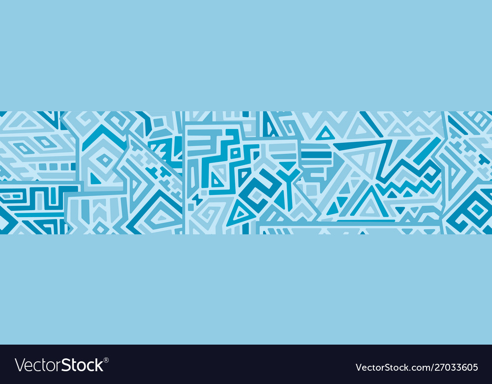 Creative geometric seamless pattern Royalty Free Vector