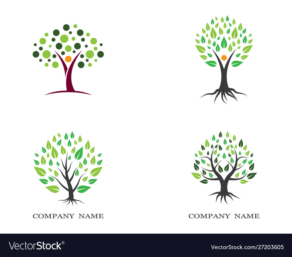 Tree symbol icon Royalty Free Vector Image - VectorStock