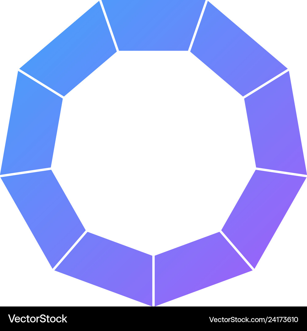 Infographic octagon design template business Vector Image