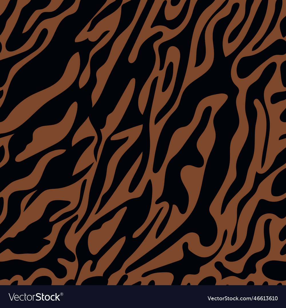 Seamless zebra pattern Royalty Free Vector Image