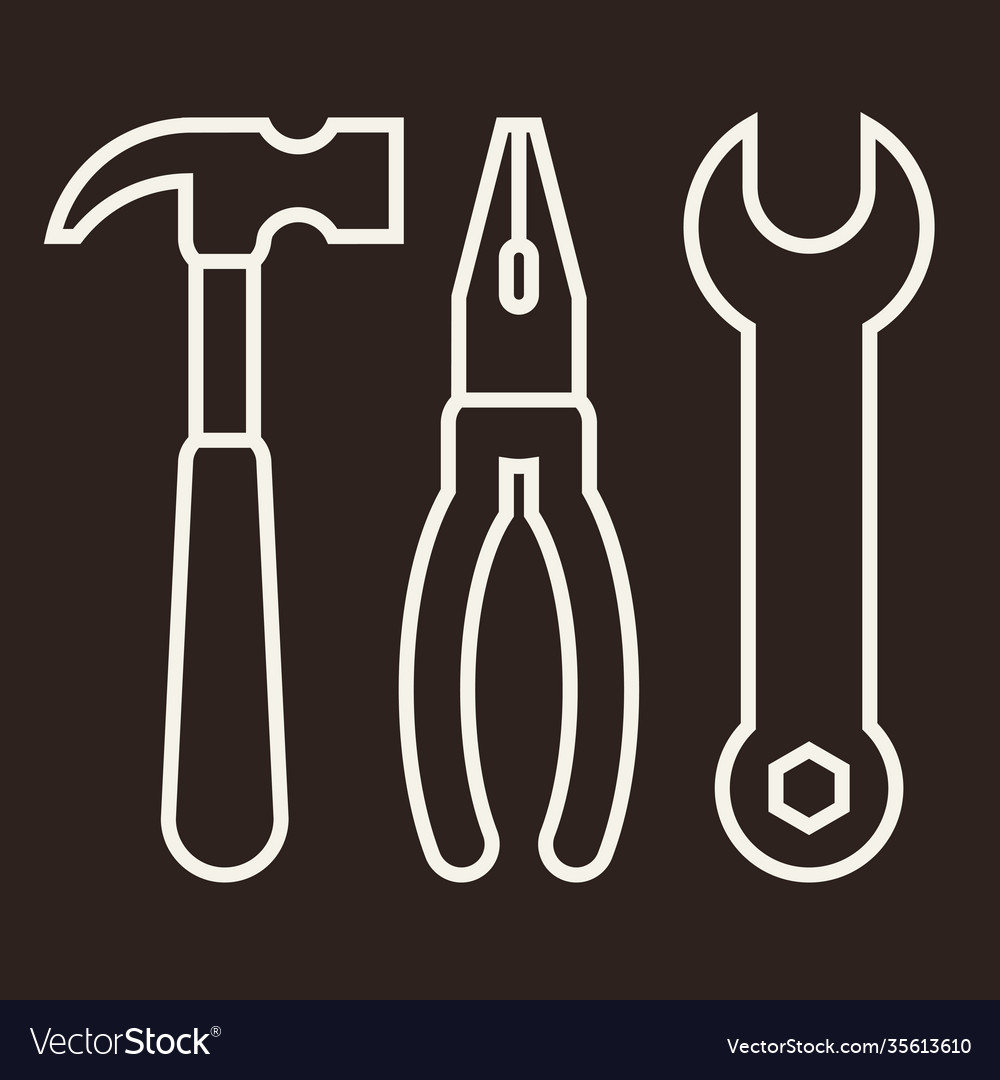 Tools icon Royalty Free Vector Image - VectorStock
