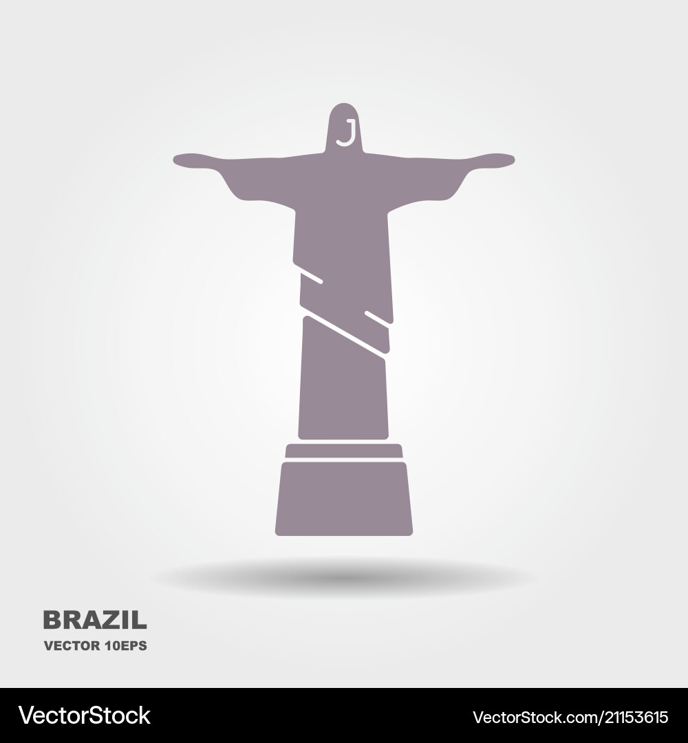 Statue of christ Royalty Free Vector Image - VectorStock
