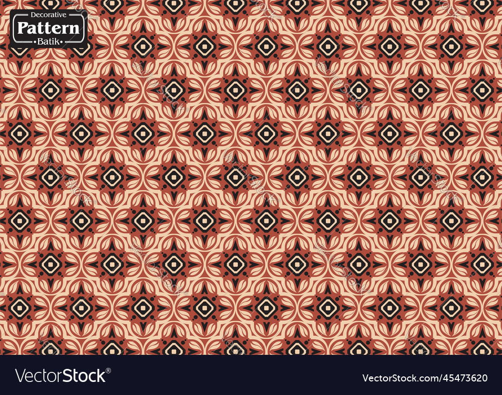 Editable decorative pattern 07 Royalty Free Vector Image