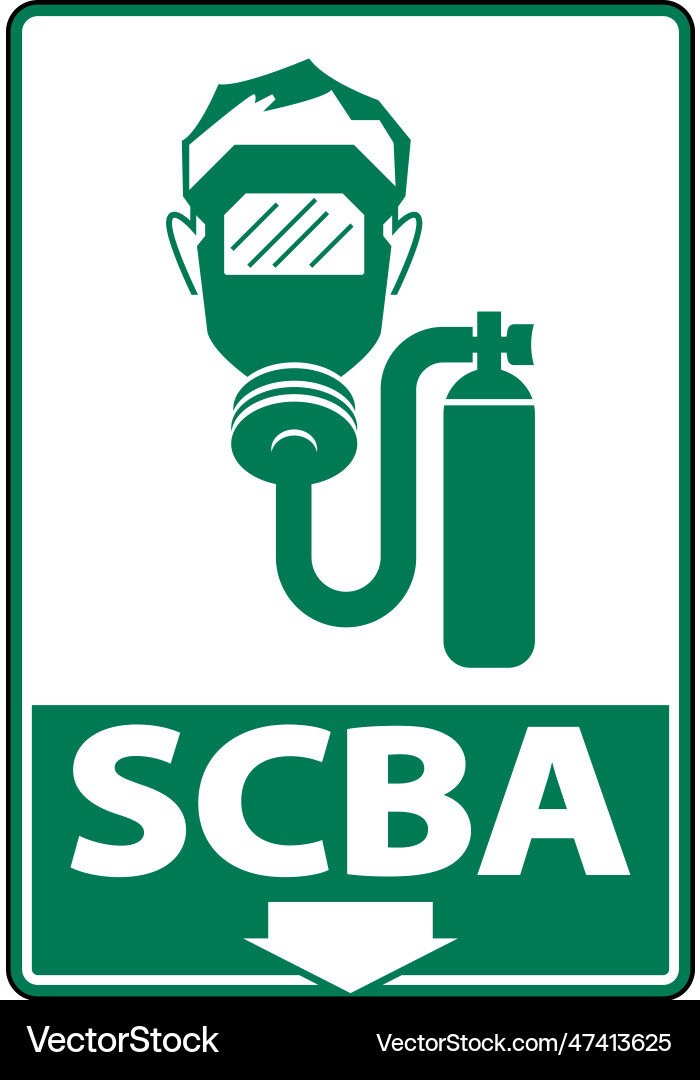 Self-Contained Breathing Apparatus SCBA, 02/02/2024