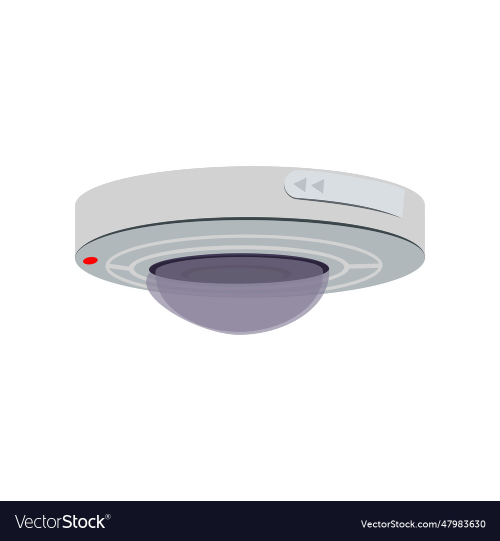 Ceiling security camera Royalty Free Vector Image