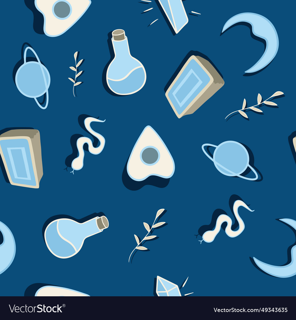 Astrological pattern Royalty Free Vector Image