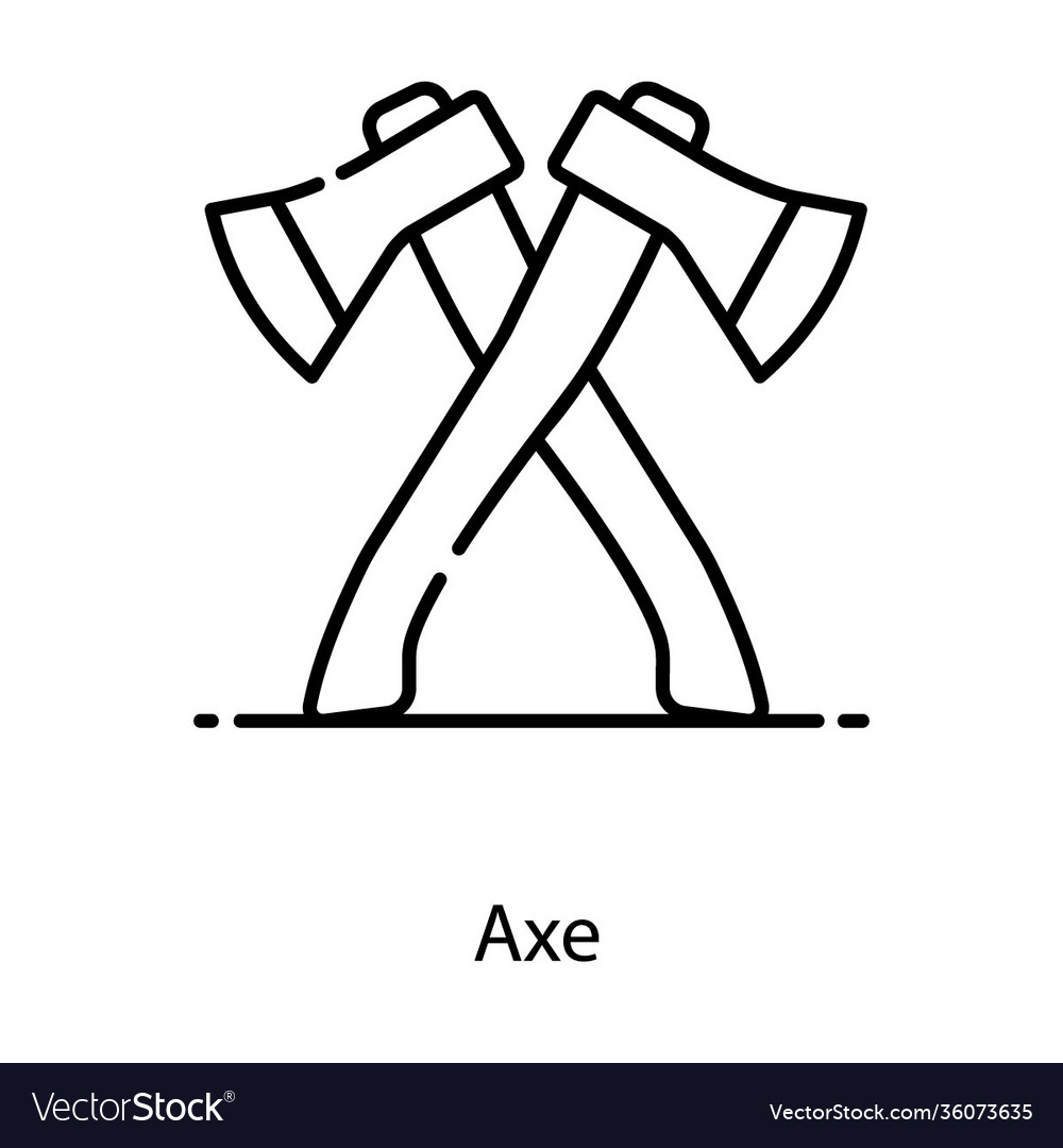 Axe Royalty Free Vector Image - VectorStock