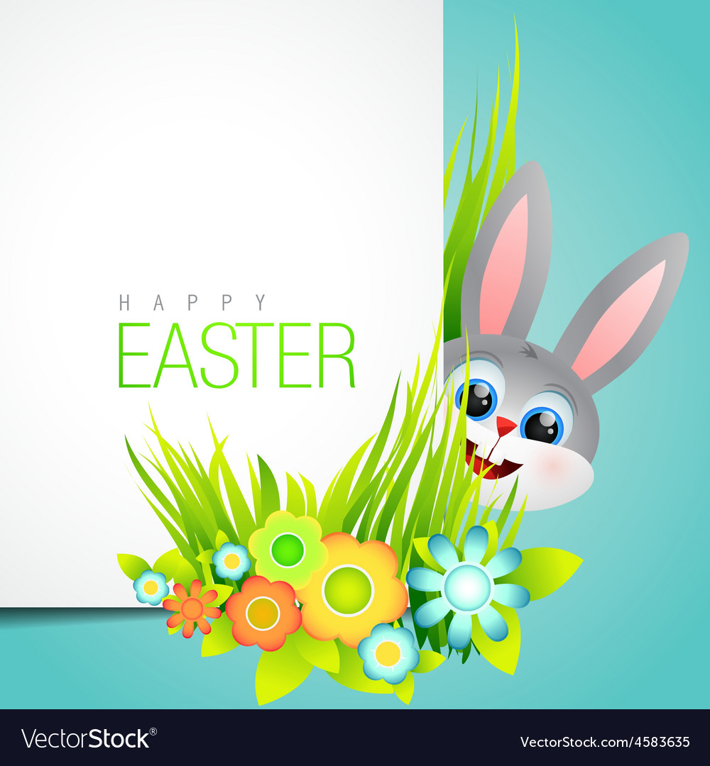 Easter background design Royalty Free Vector Image