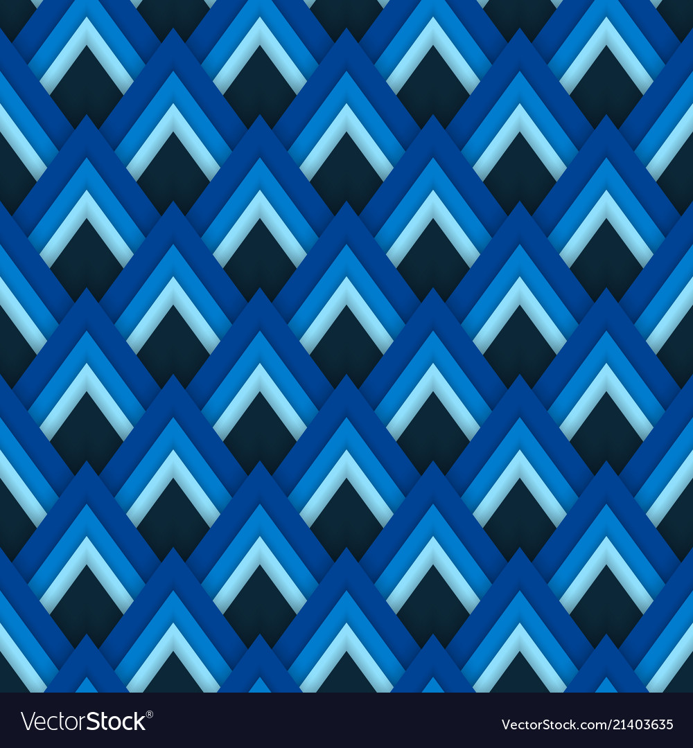 Pattern seamless with blue Royalty Free Vector Image