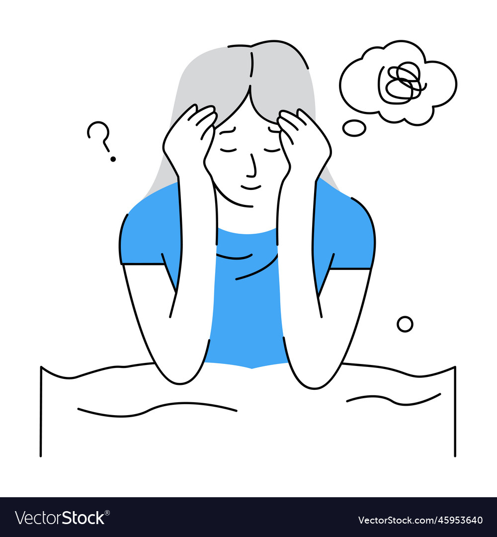 Overthinking Royalty Free Vector Image - VectorStock