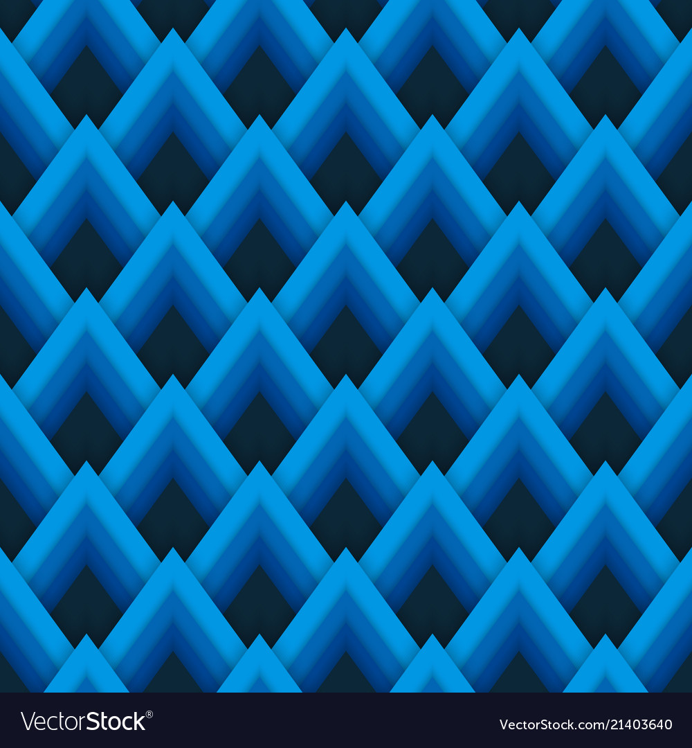 Pattern seamless with blue Royalty Free Vector Image