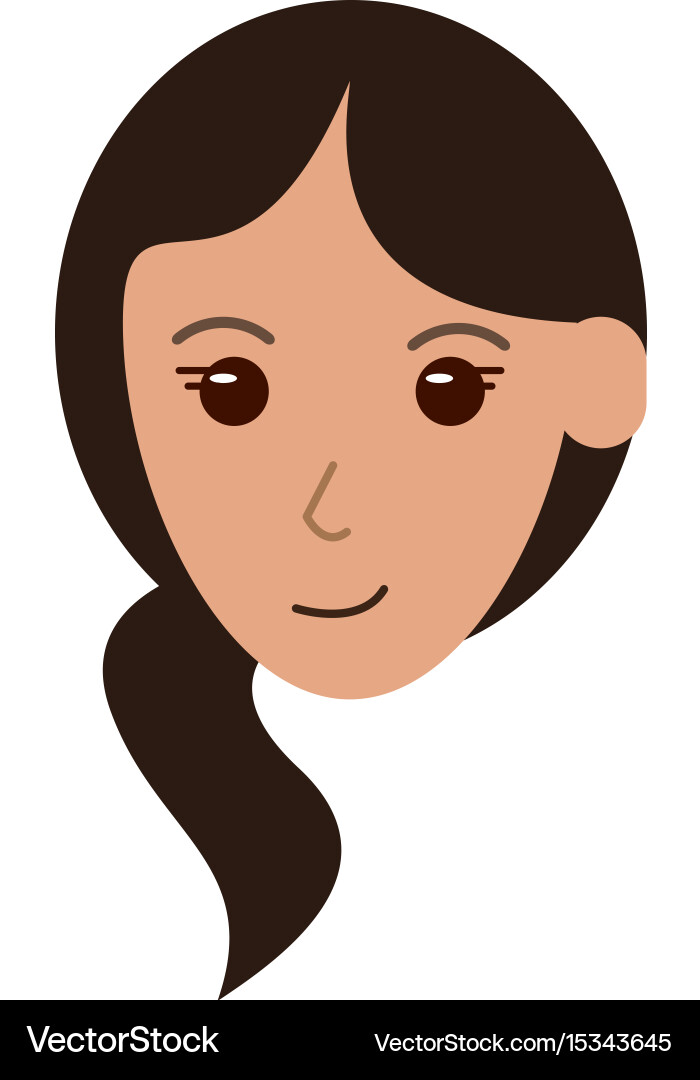 Happy woman icon image Royalty Free Vector Image