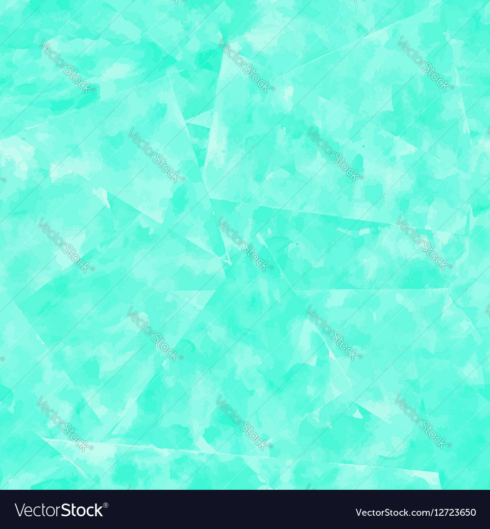 Abstract seamless azure watercolor pattern Vector Image