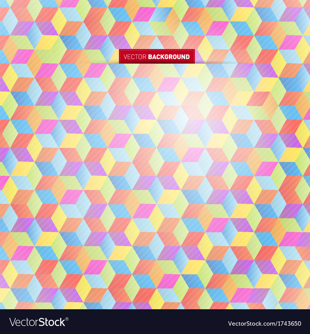 Abstract square background Royalty Free Vector Image