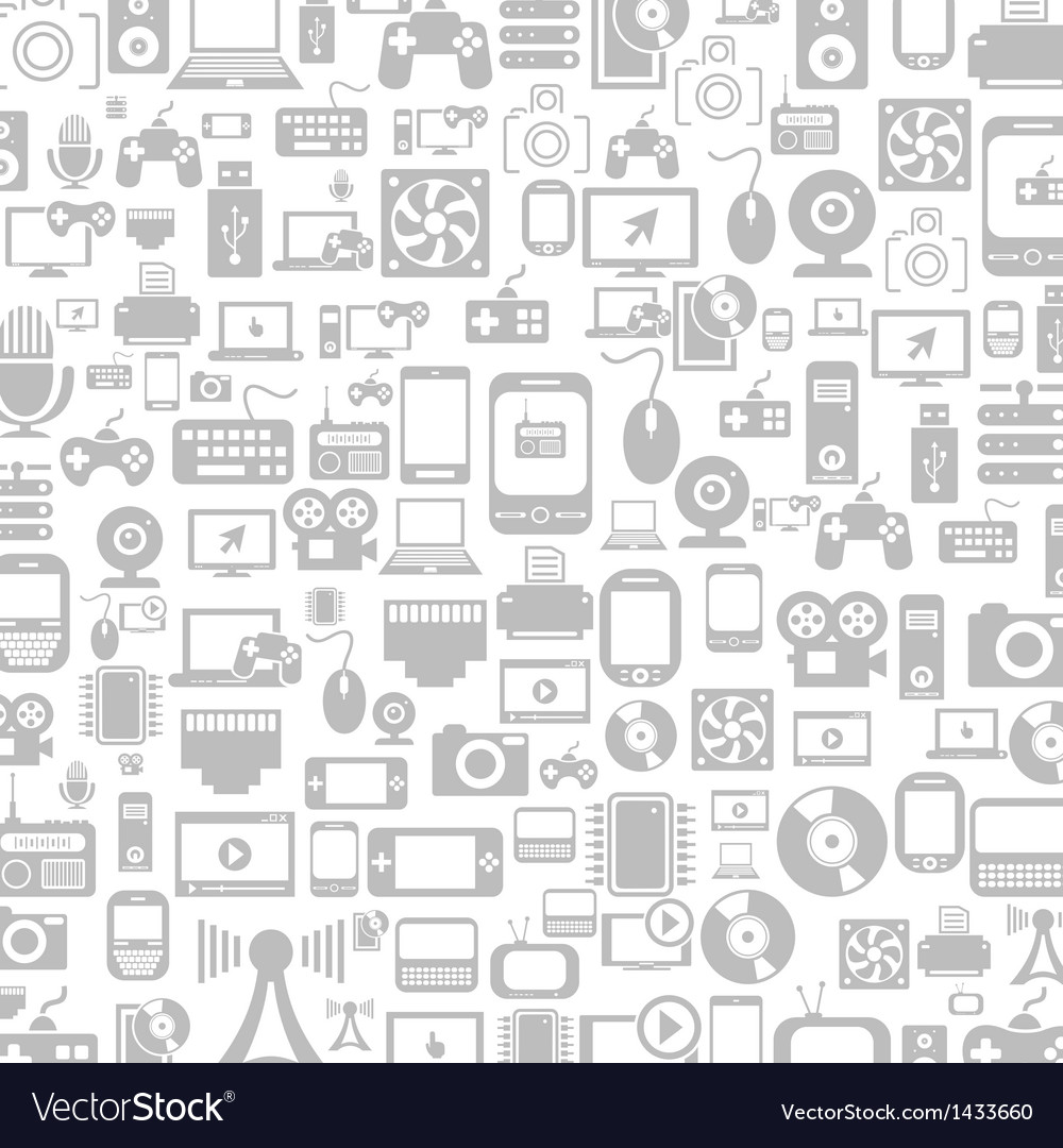 Background the computer3 Royalty Free Vector Image