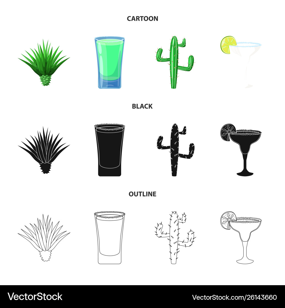 Design cafe and latin logo collection Royalty Free Vector