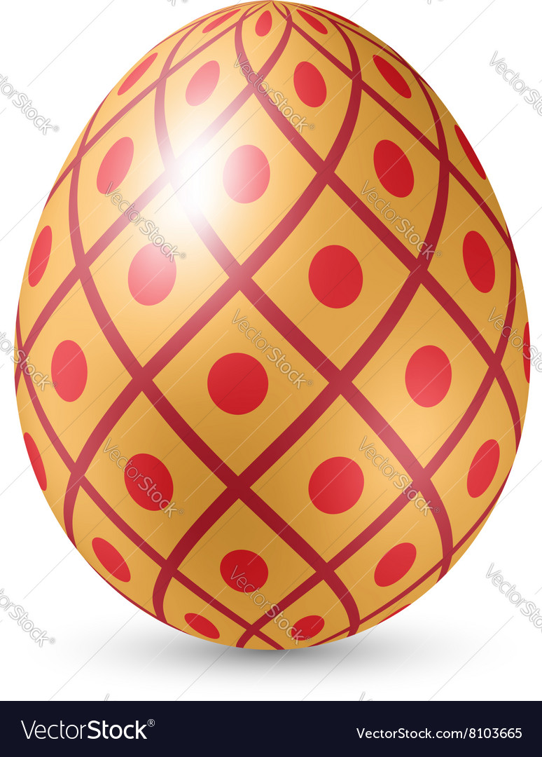 Easter egg Royalty Free Vector Image - VectorStock