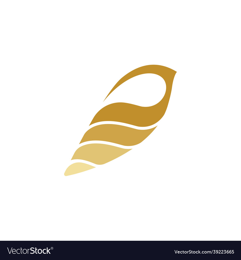 Shell icon design Royalty Free Vector Image - VectorStock