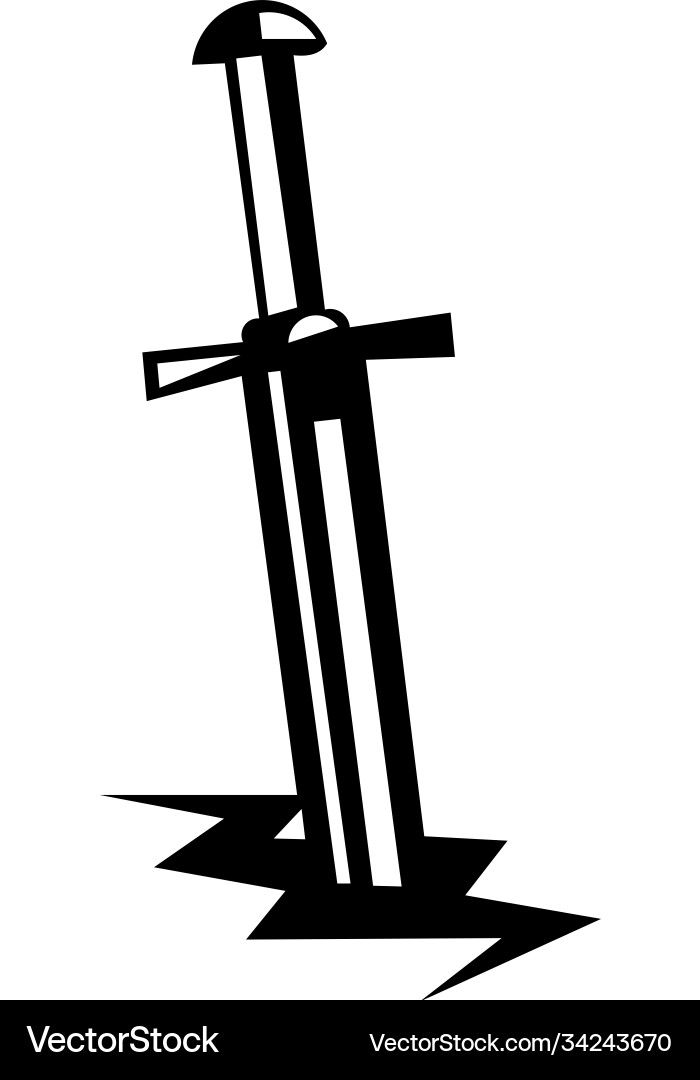 Black Sword Icon