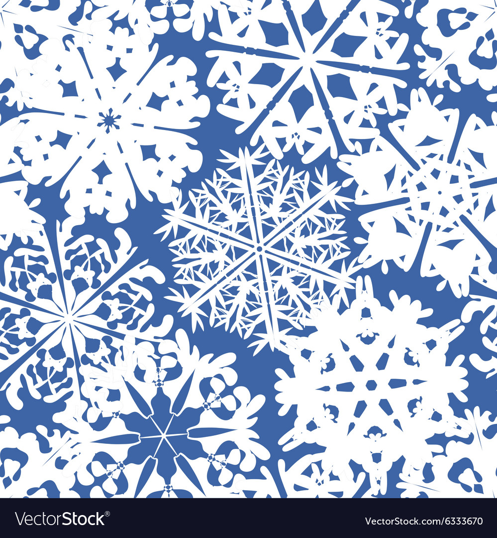 Snowflake pattern texture christmas Royalty Free Vector
