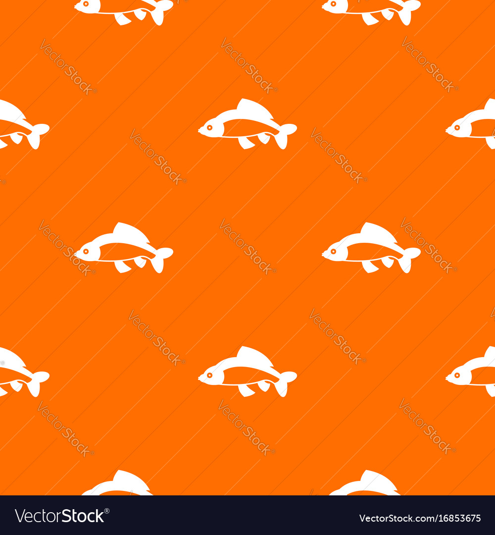 Fish pattern seamless Royalty Free Vector Image
