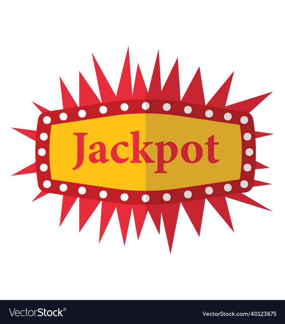 Jackpot Royalty Free Vector Image - VectorStock