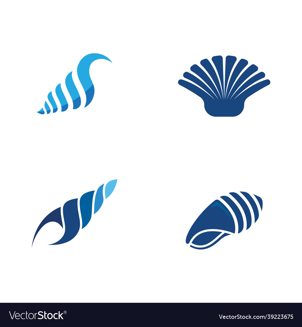 Shell icon design Royalty Free Vector Image - VectorStock