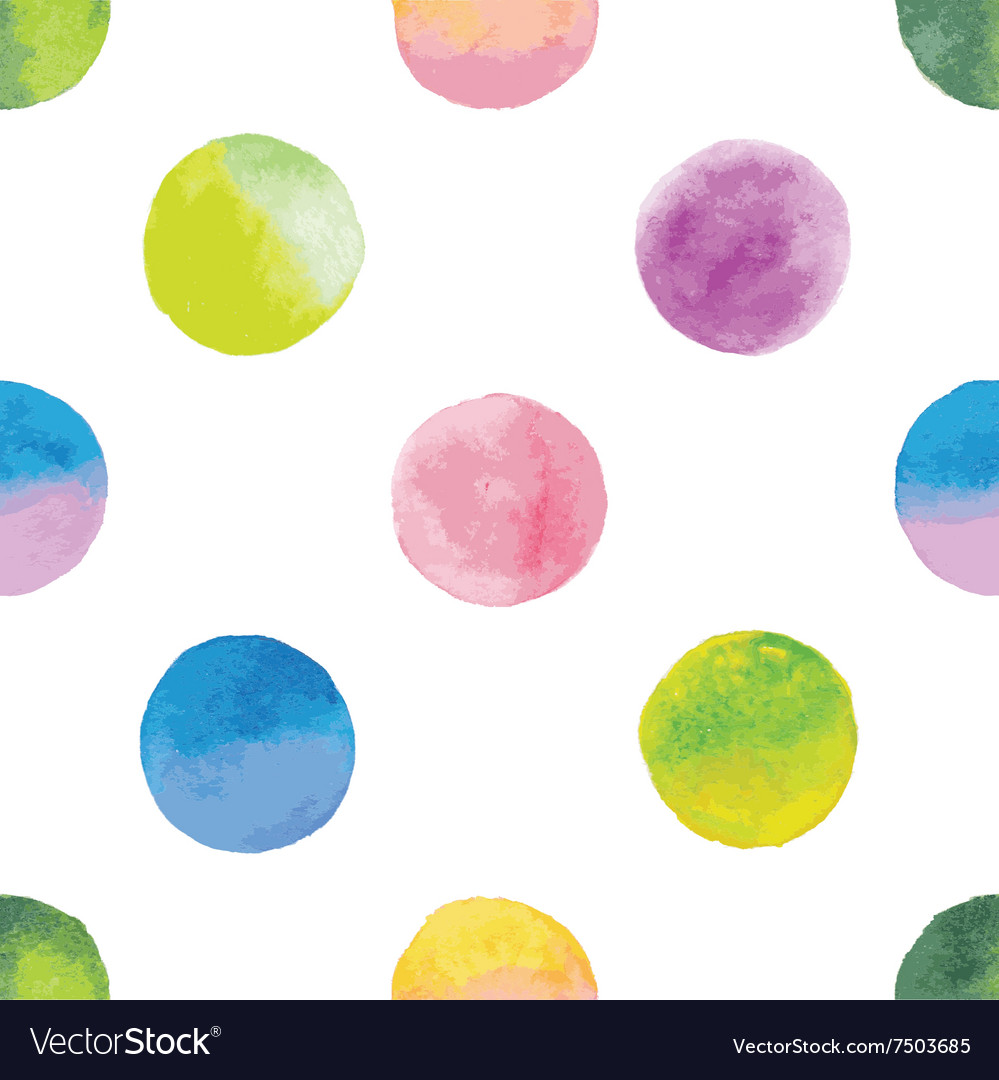 Background with watercolor spots Royalty Free Vector Image