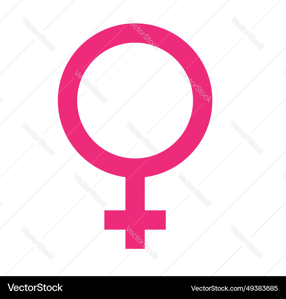 Female icon woman line Royalty Free Vector Image