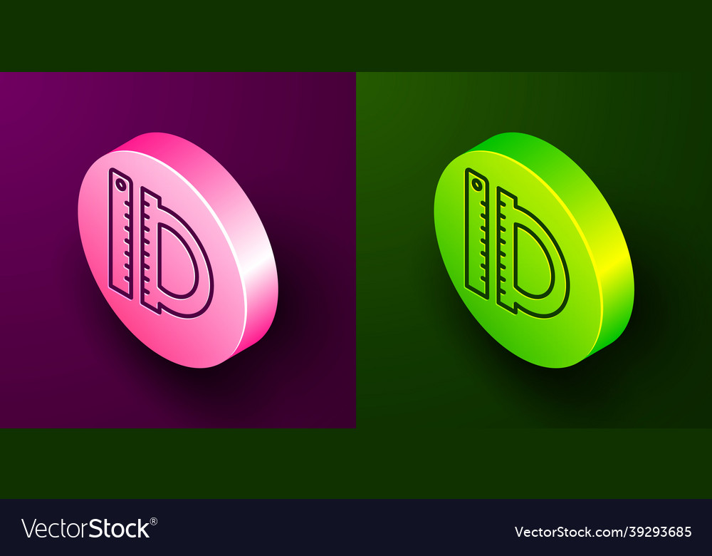Isometric line protractor grid for measuring Vector Image Isometric line protractor grid for measuring Vector Image