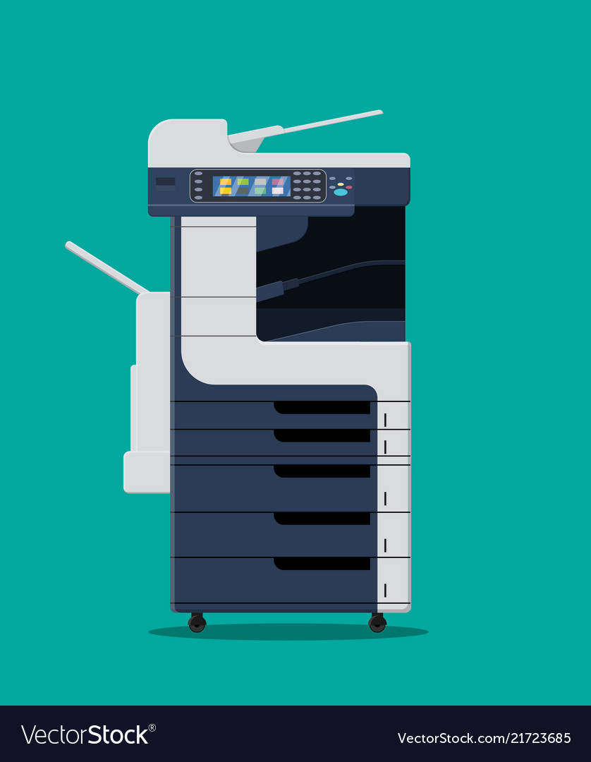 Office multifunction machine Royalty Free Vector Image