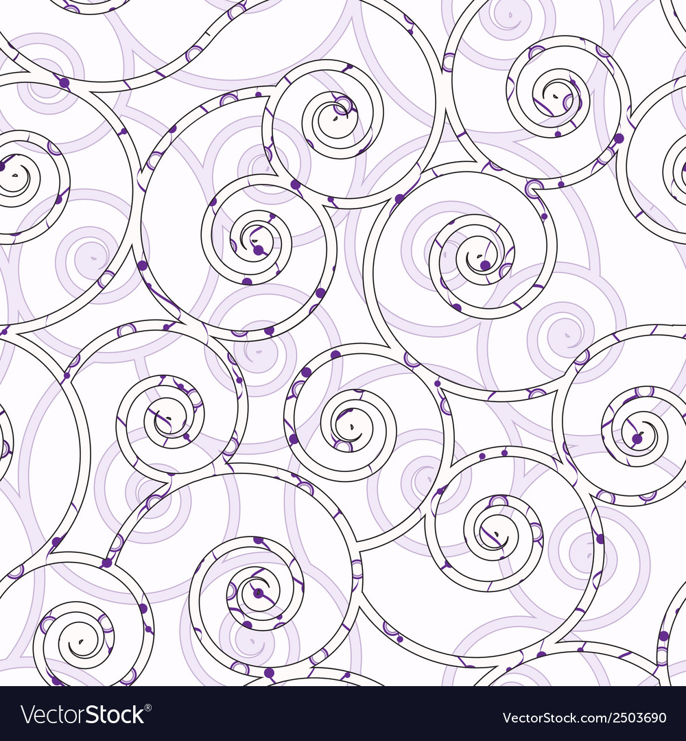 Shell seamless pattern Royalty Free Vector Image