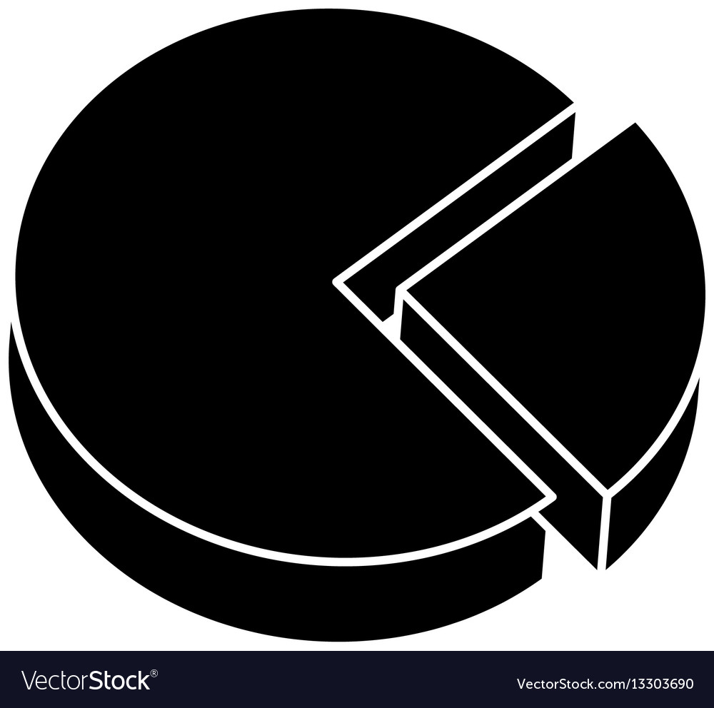 Statistic graph report Royalty Free Vector Image