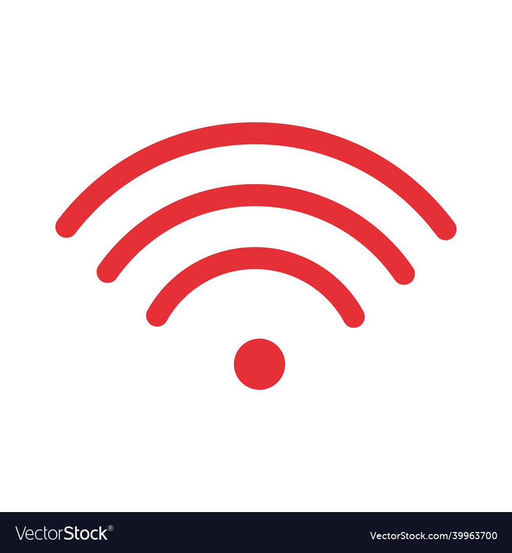 Wifi internet connection Royalty Free Vector Image