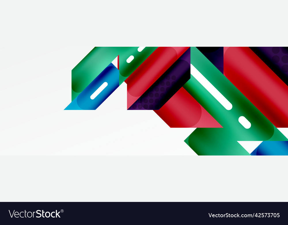 Background Color Abstract Overlapping Stripes Vector Image