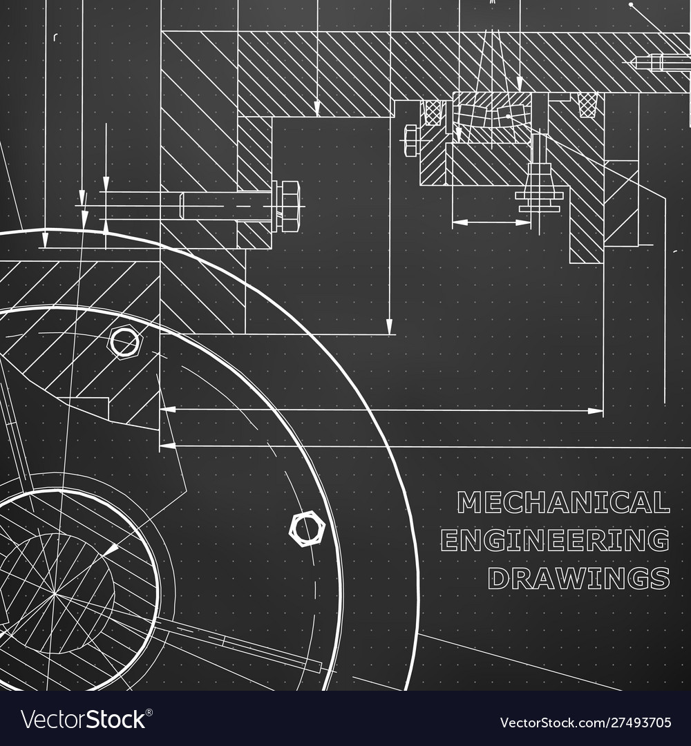 Backgrounds engineering subjects technical Vector Image