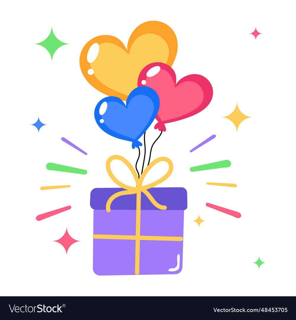 Present Royalty Free Vector Image - VectorStock