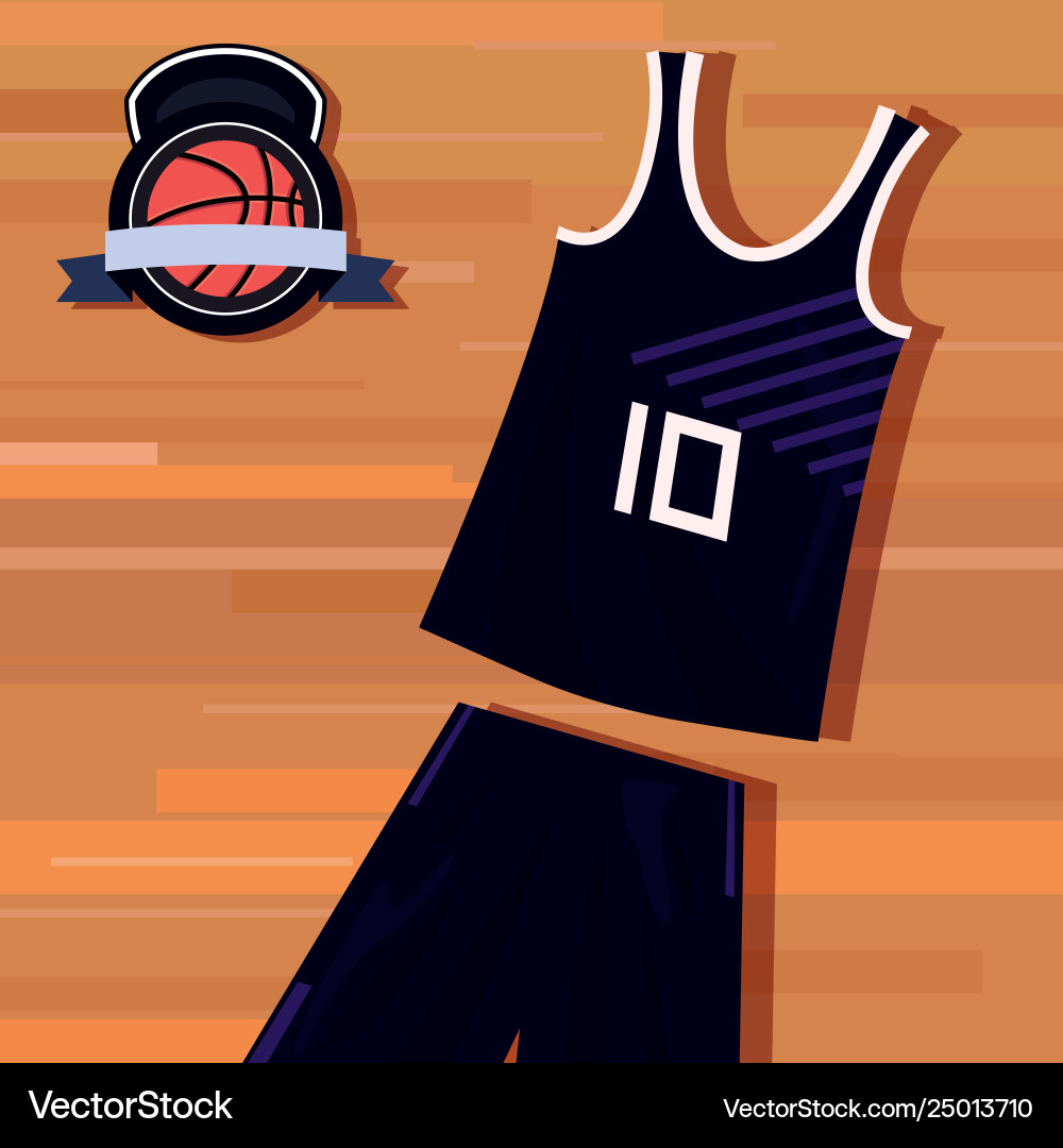 Basketball sport design Royalty Free Vector Image
