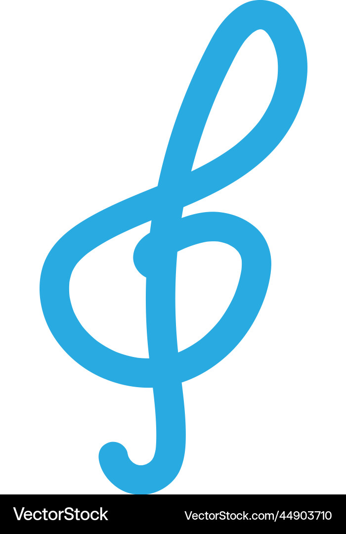 Music symbol icon design template isolated Vector Image