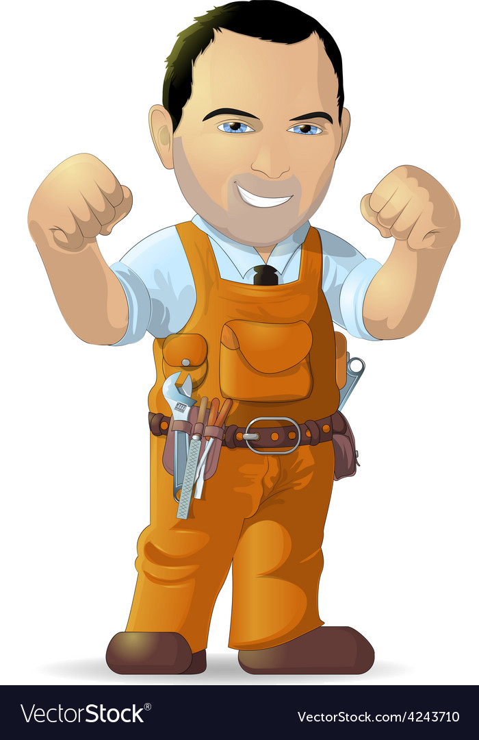 Worker Royalty Free Vector Image - VectorStock
