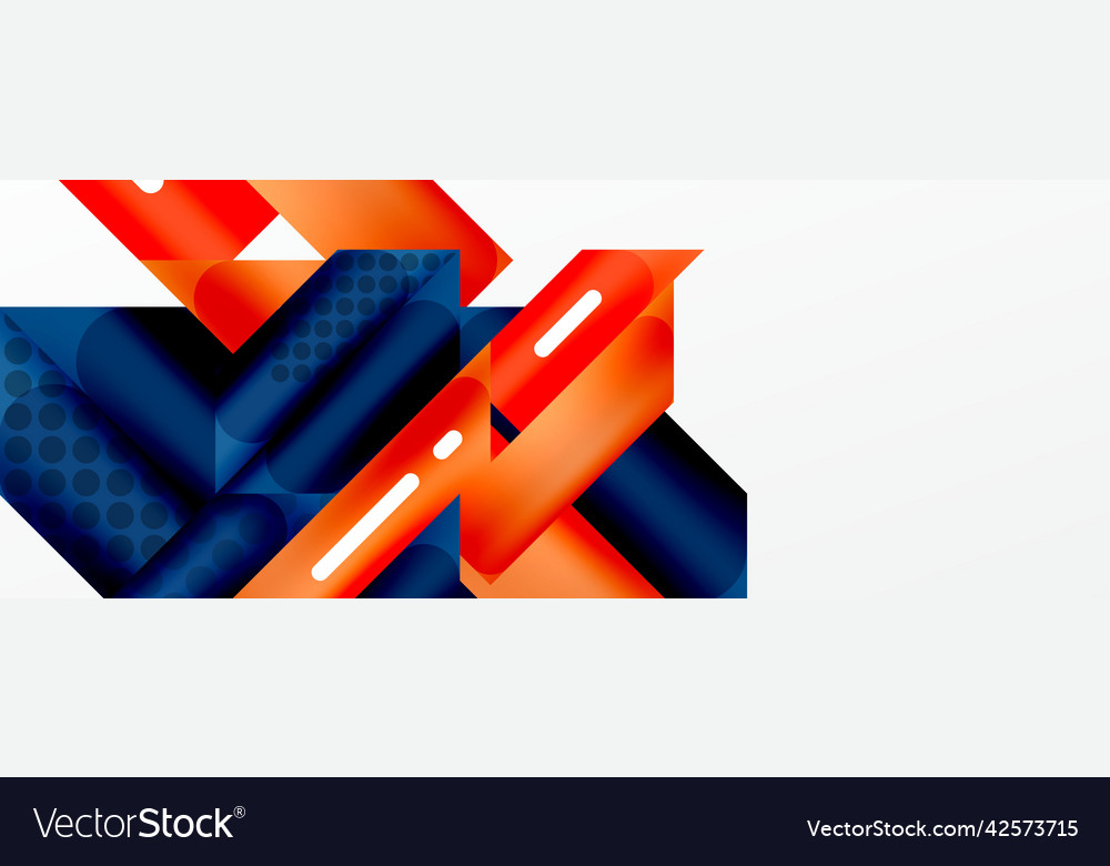 Background Color Abstract Overlapping Stripes Vector Image
