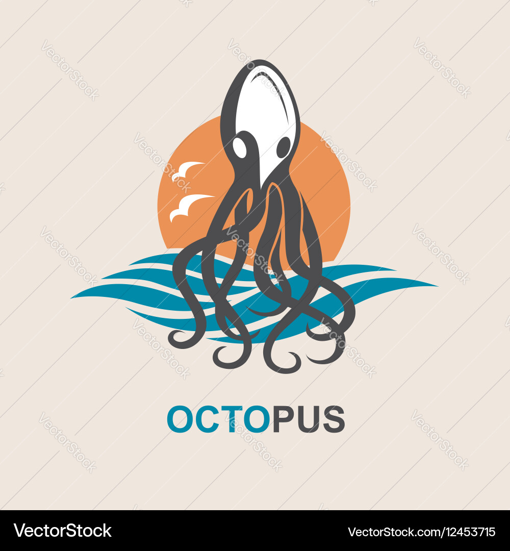 Images of octopus Royalty Free Vector Image - VectorStock