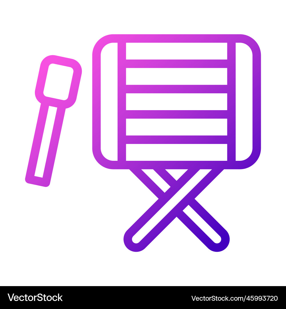 Bedug drum icon purple pink style ramadan element Vector Image