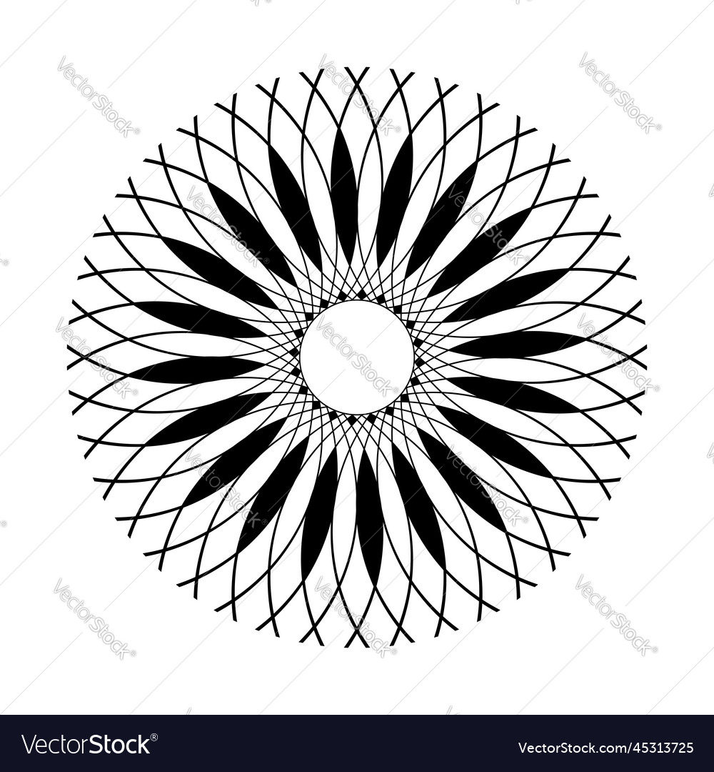 Circle pattern Royalty Free Vector Image - VectorStock