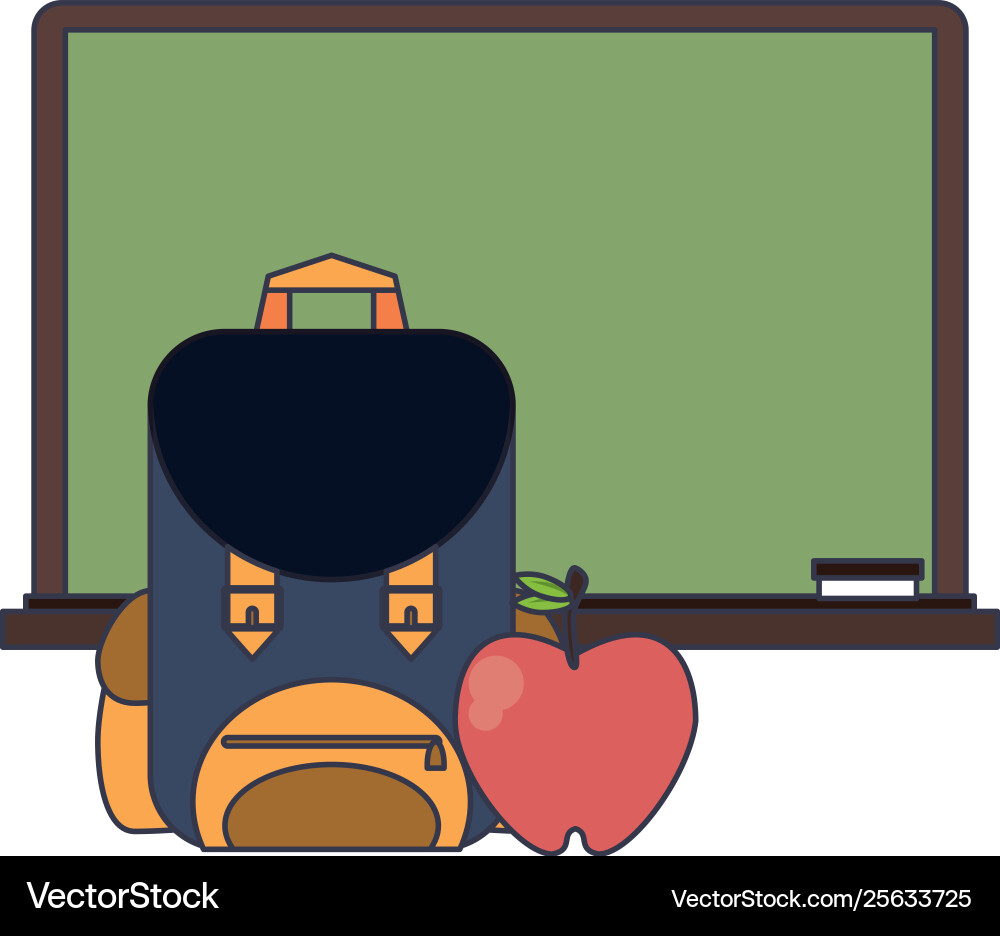 Education and school supplies Royalty Free Vector Image