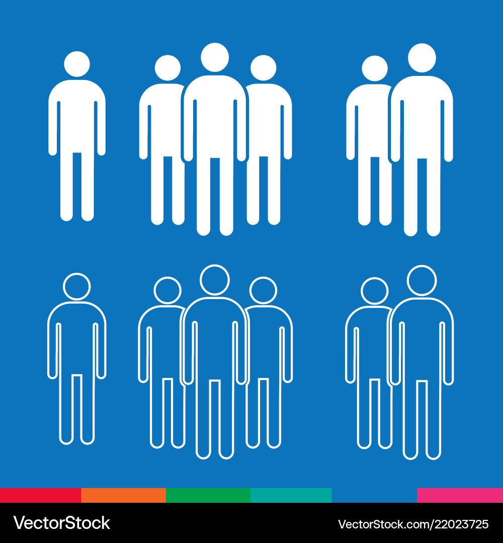 Man icon design Royalty Free Vector Image - VectorStock